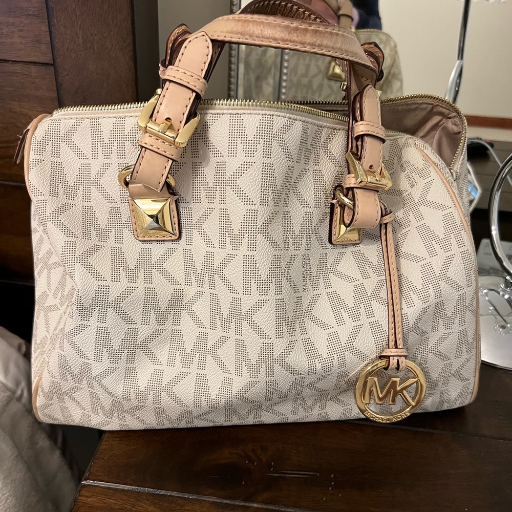 Vintage Michael Kors Logo Satchel Bag - Gem